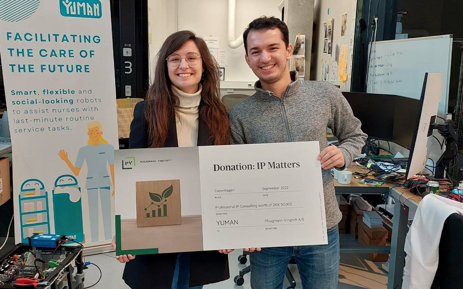 Yuman will develop the future assistant for nurses